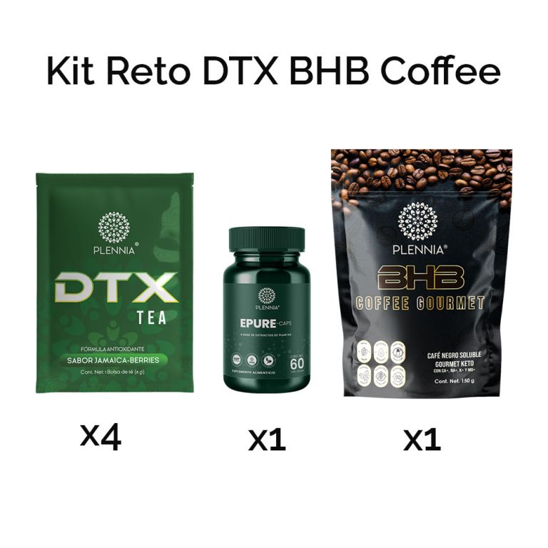 Kit Reto DTX BHB Coffee - La Libertad es la Meta