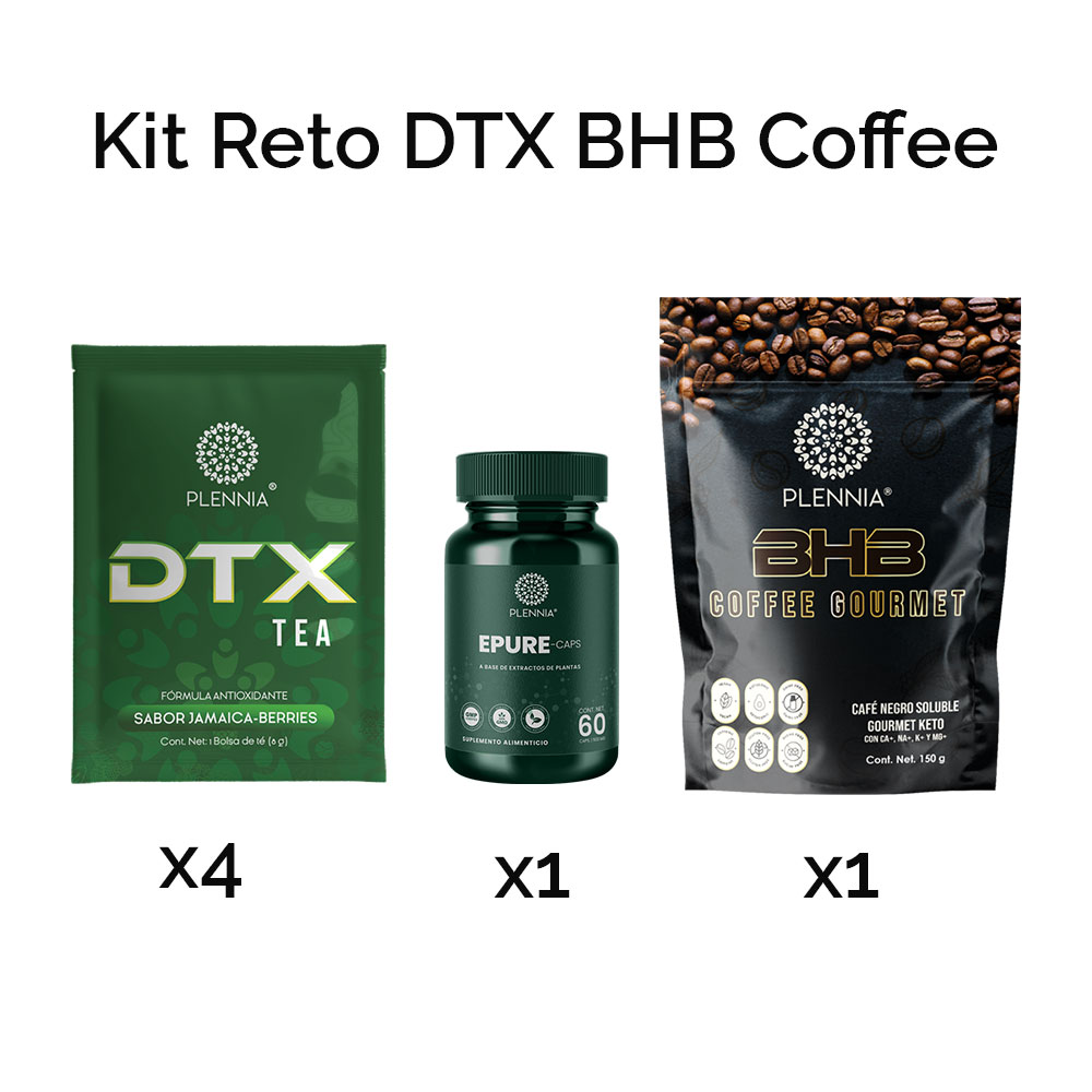 Kit Reto DTX BHB Coffee - La Libertad es la Meta